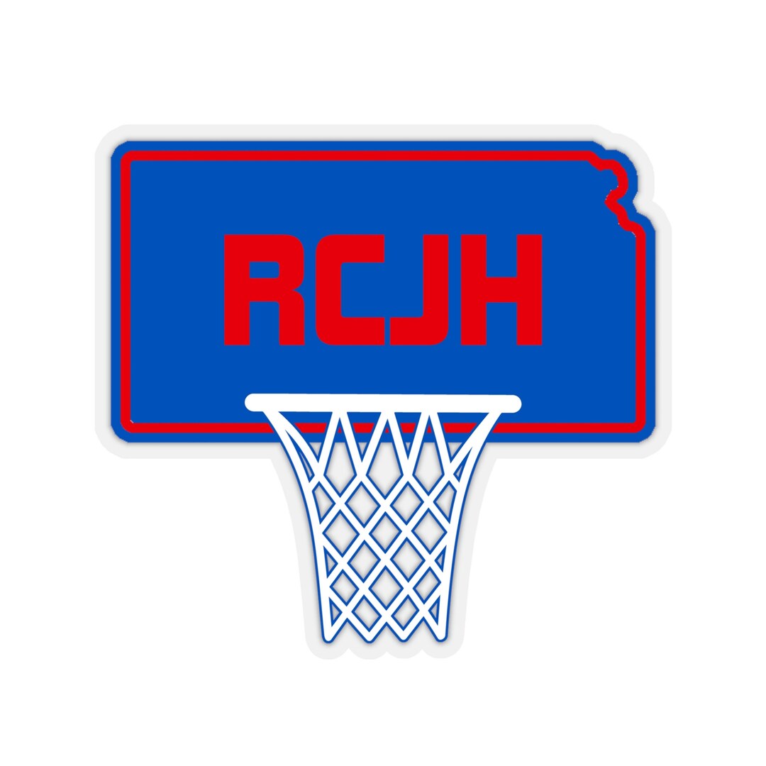 Kansas RCJH Basketball Hoop Kiss-cut Stickers Kansas City Fans Click ...