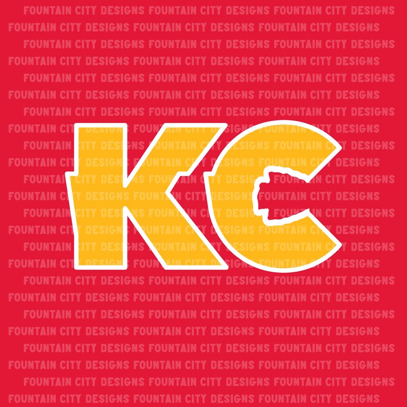 Kansas City Football kc Arrowhead SVG and Png KC Football Cricut ...