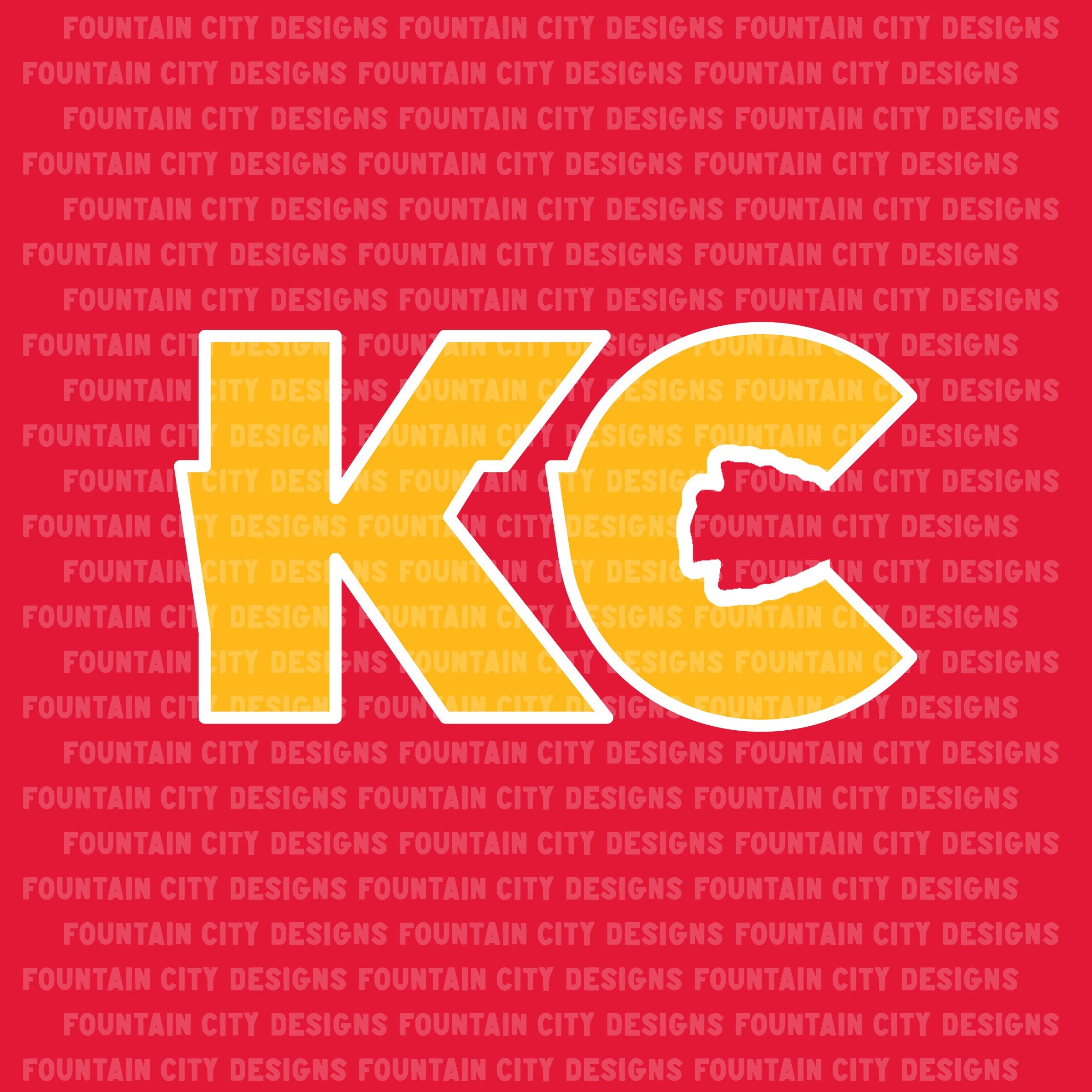 Kansas City Football kc Arrowhead SVG and Png KC Football Cricut ...