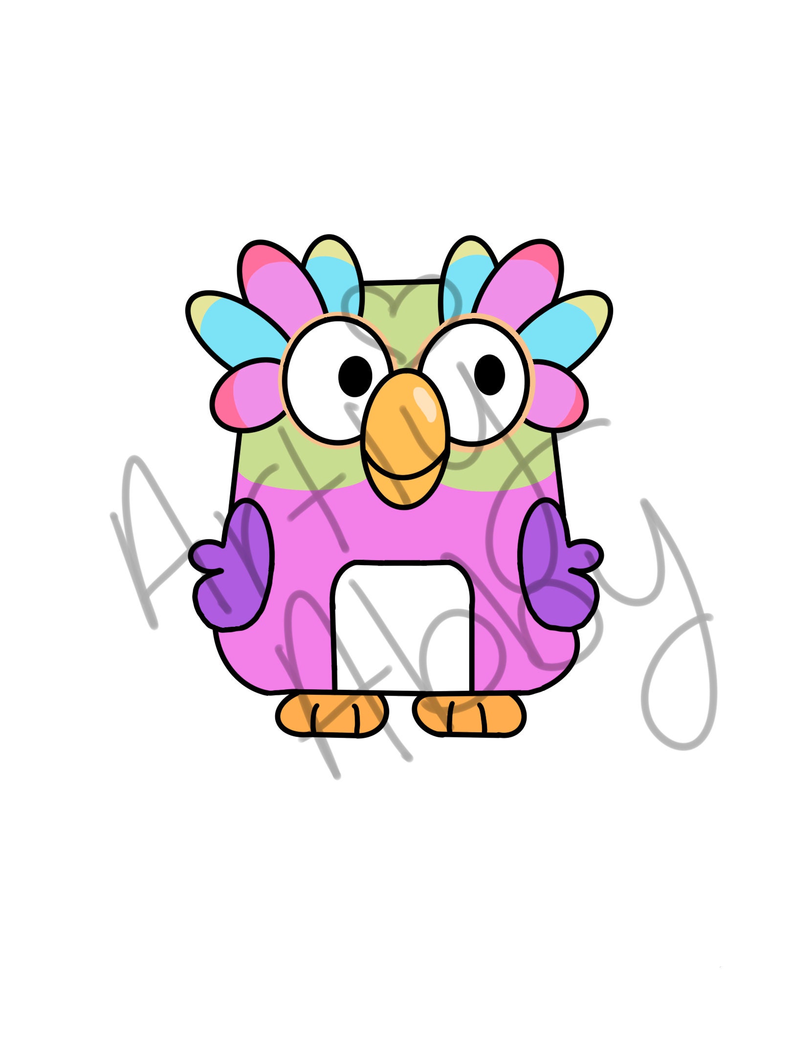 Bluey Chattermax Svg for Cricut | Etsy Israel