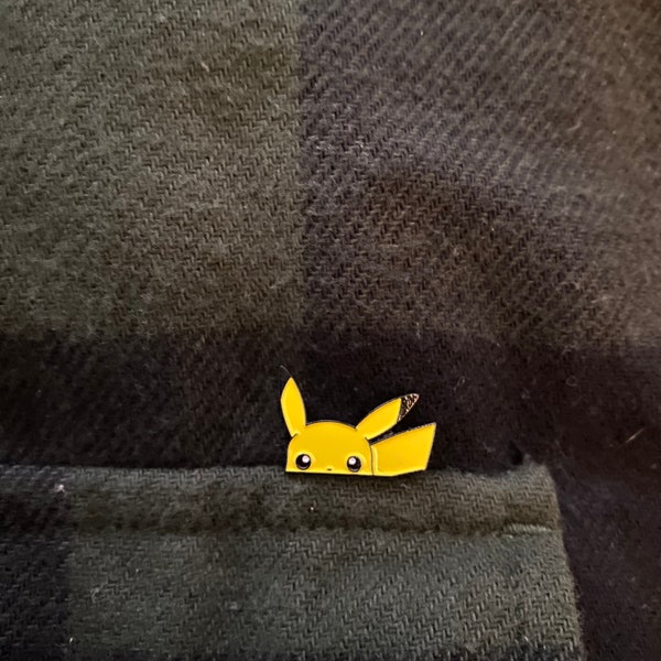Pikachu Pin - Etsy