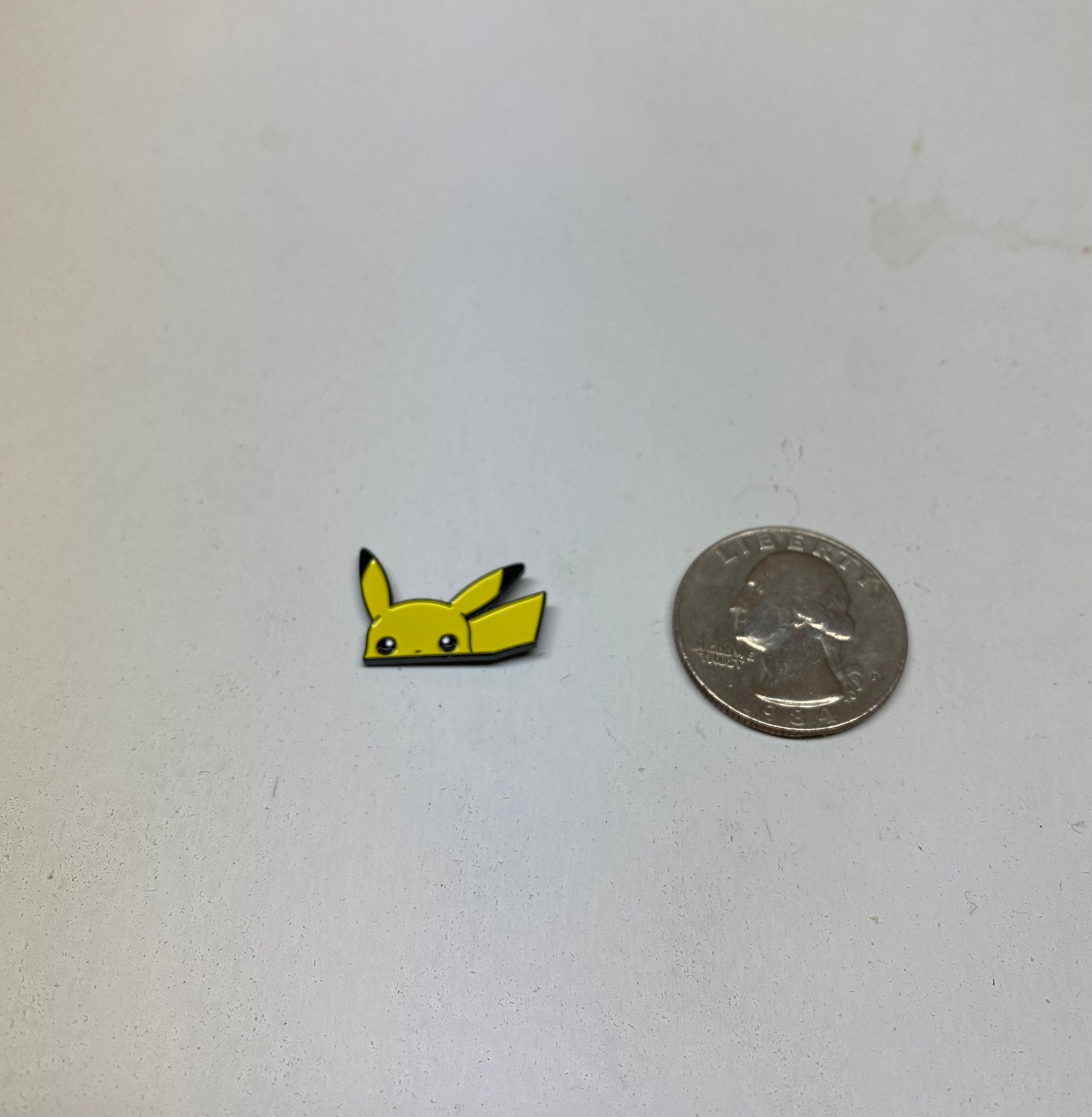 Peeking Pikachu Enamel Pin - Etsy