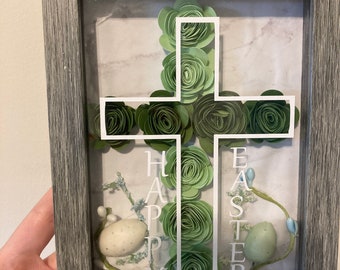 Cross Shadow Box - Etsy