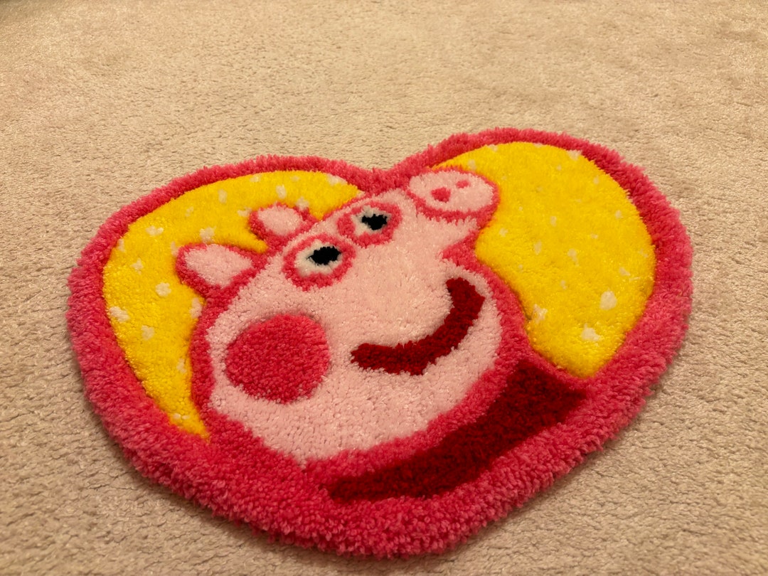 Peppa Pig Rug - Etsy
