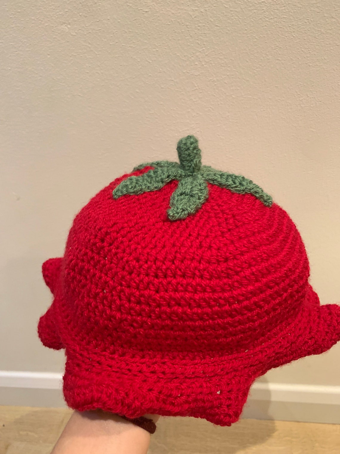 Tomato Crochet Bucket Hat, Stylish, Crocheting, Fashion,gift/present ...