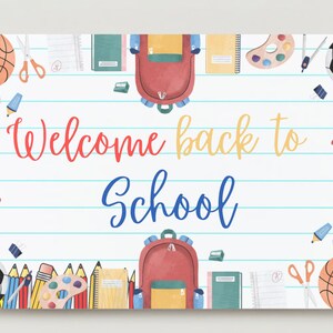 Welcome Back to School Card for Students - Etsy