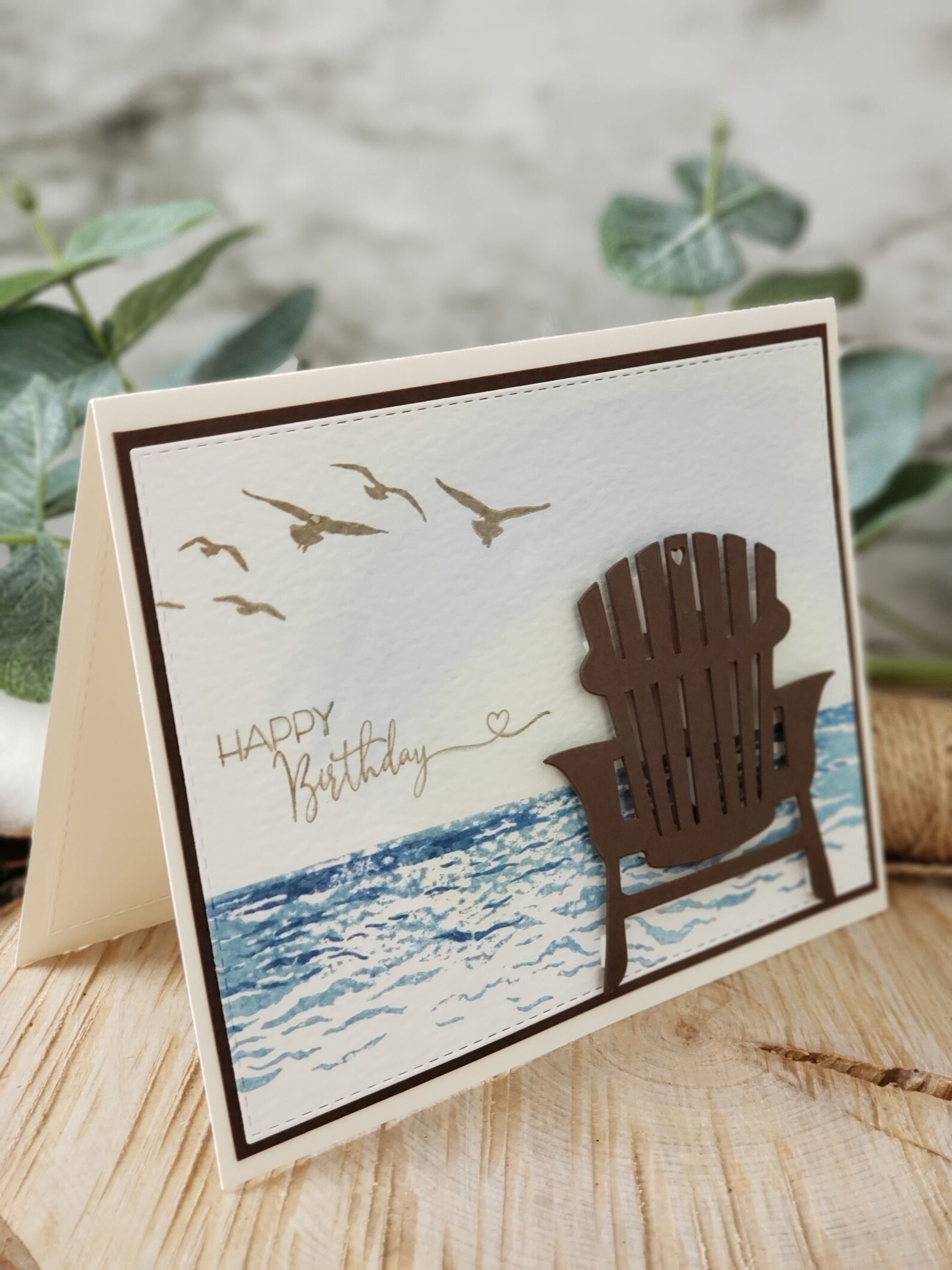 Handmade Birthday Card Happy Birthday Card Rustic Birthday | Etsy