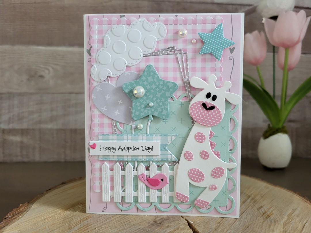 Handmade Adoption Card, Happy Adoption Day Card, Adoption ...