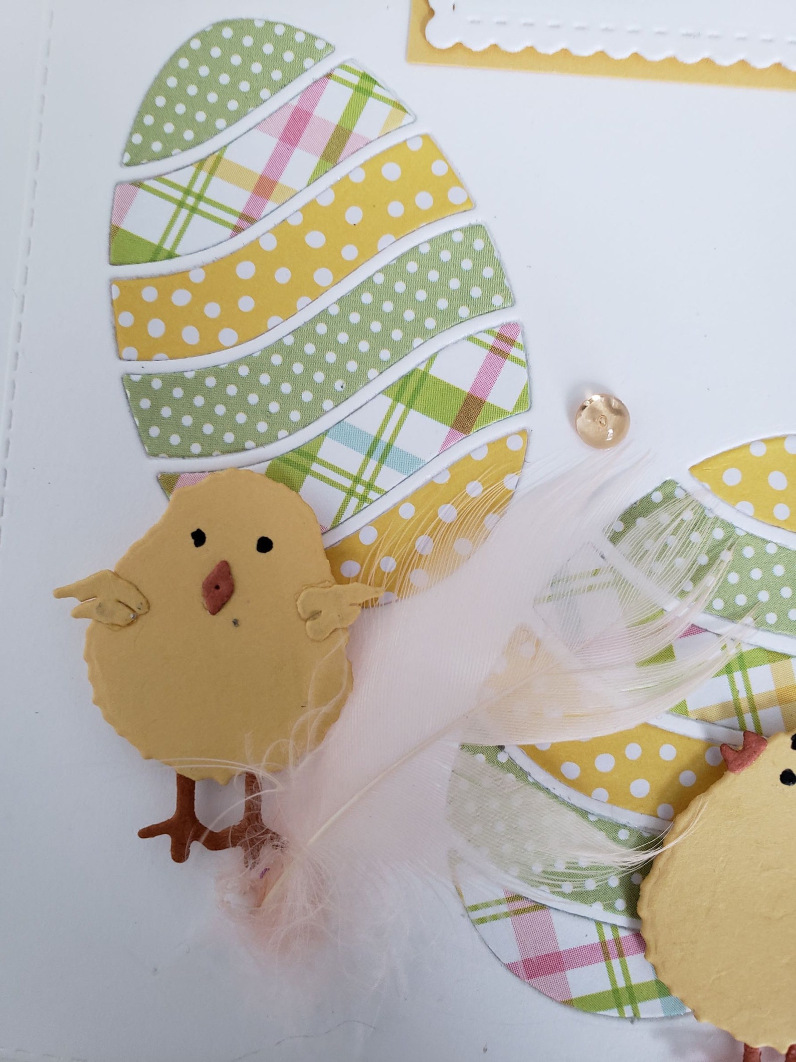 Handmade Easter Card, Easter Chick Card, Family Happy Easter Card, 3D ...