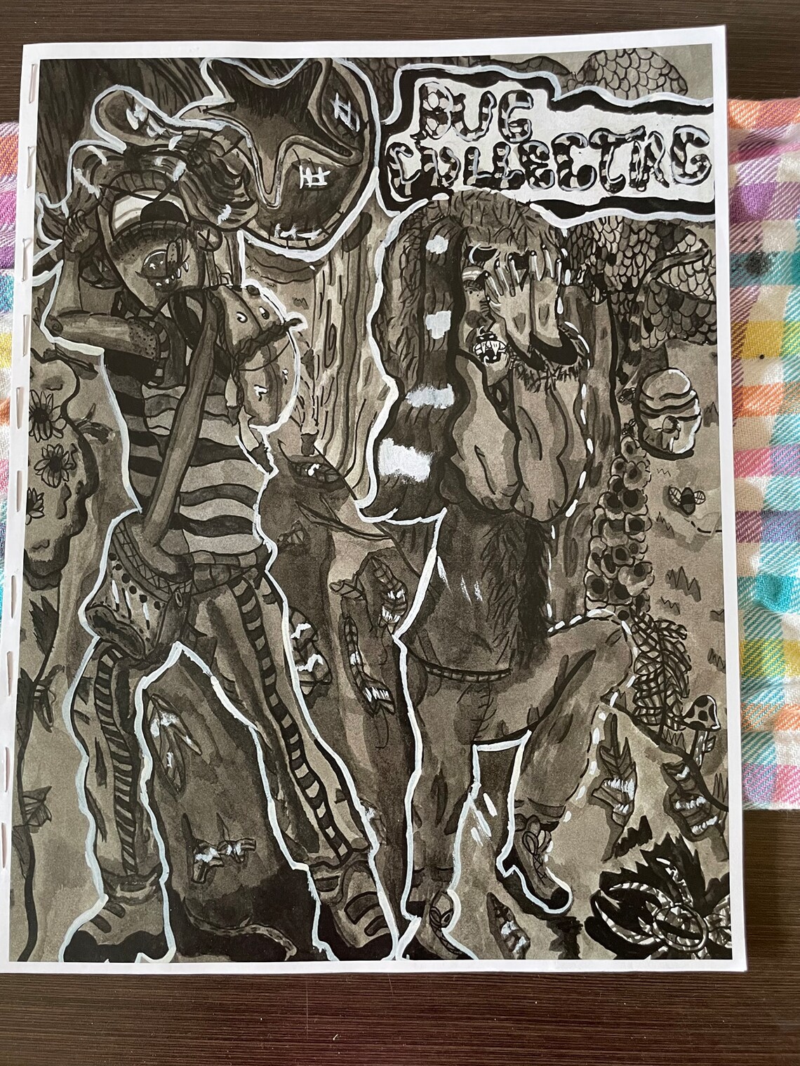 Bug Collecting Comic - Etsy