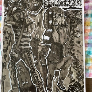 Bug Collecting Comic - Etsy