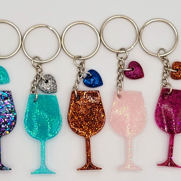 Wine Keychains - Etsy