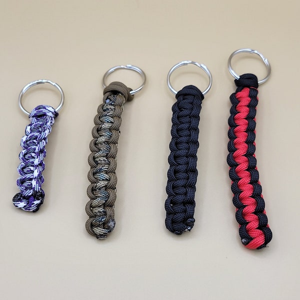 Paracord Keychain - Etsy