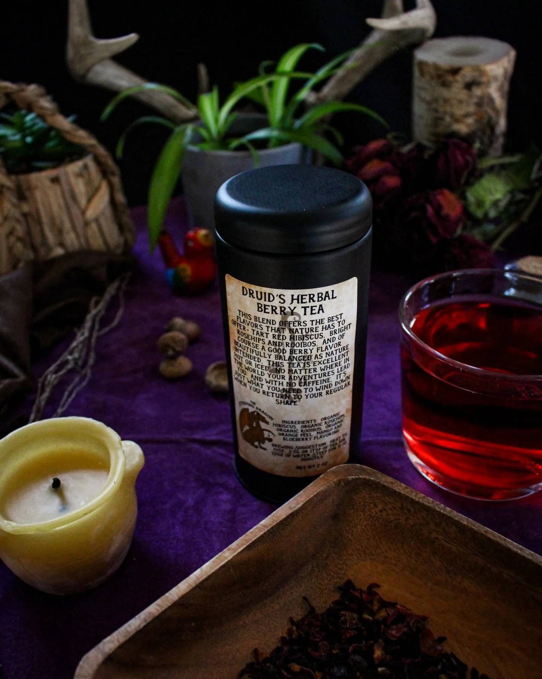 Druid's Herbal Berry Tea | D&D Inspired Herbal Tea Blend | Dungeons and ...