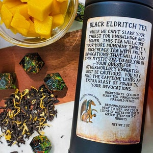 Black Eldritch Tea | Warlock D&D Inspired Black Tea Blend | Dungeons ...