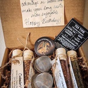 D&D Tea Variety Pack | Potion Tube Sampler | Loose Leaf Tea Gift - Etsy