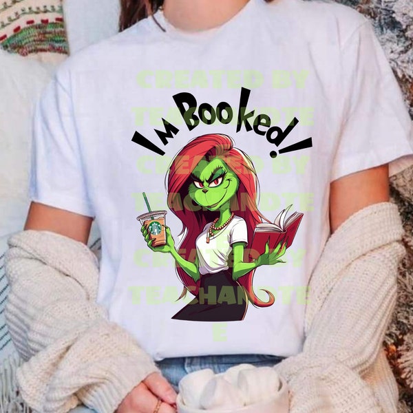 Grinch Im Booked Png - Etsy