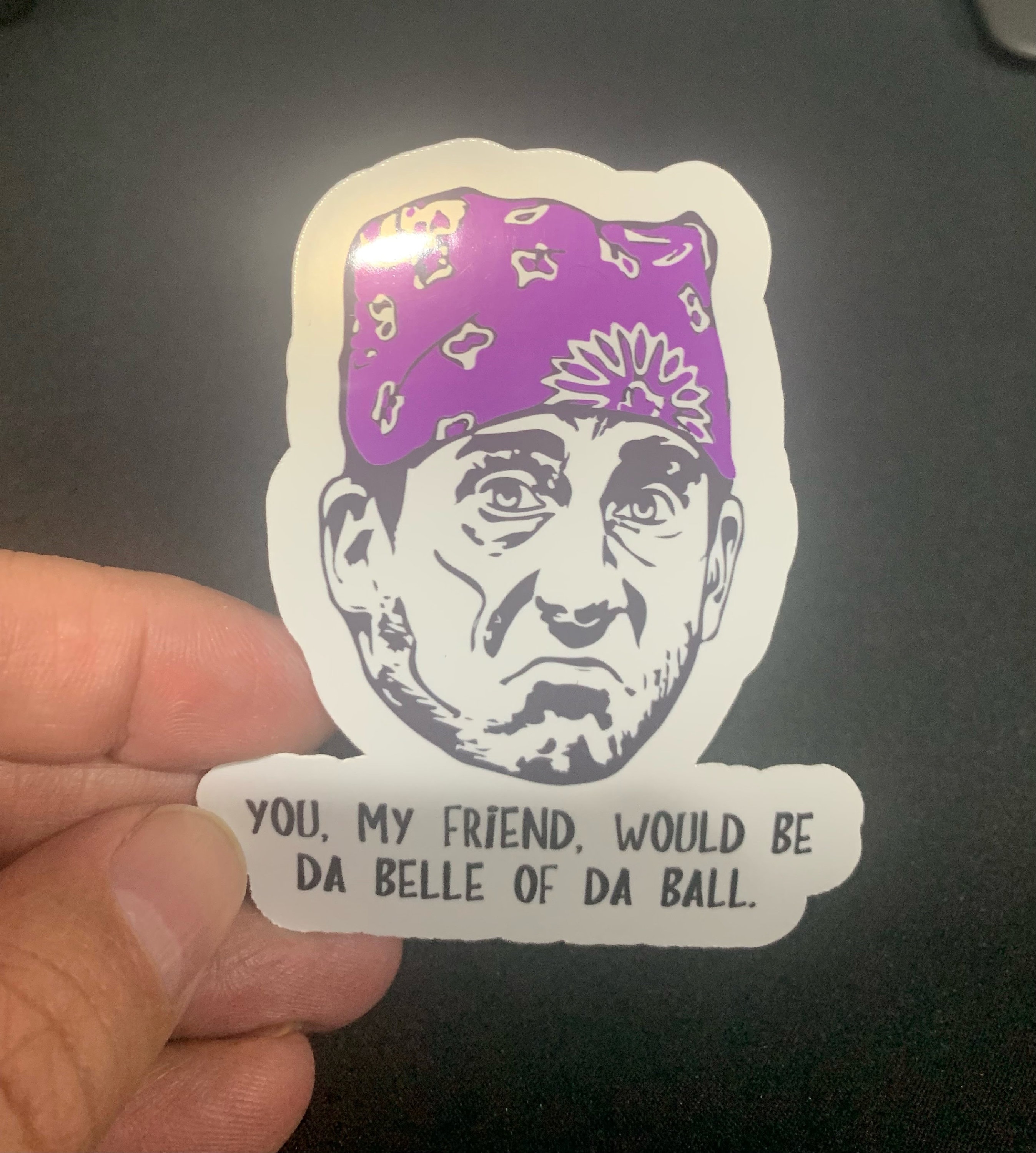 The Office Prison Mike Sticker - Etsy