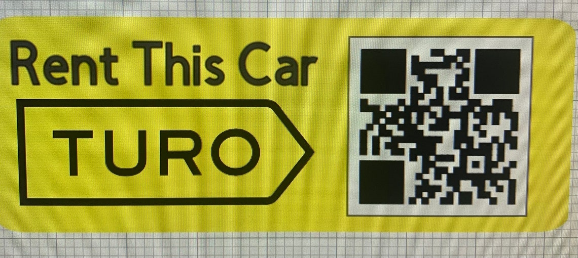 Rent This Car on Turo Sticker Set - Etsy
