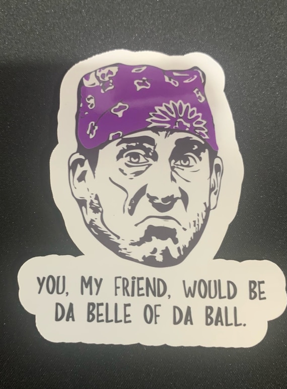 The Office Prison Mike Sticker - Etsy
