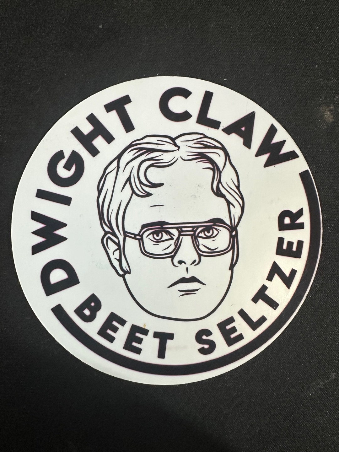 Dwight Claw BEET SELTZER Funny Sticker - Etsy