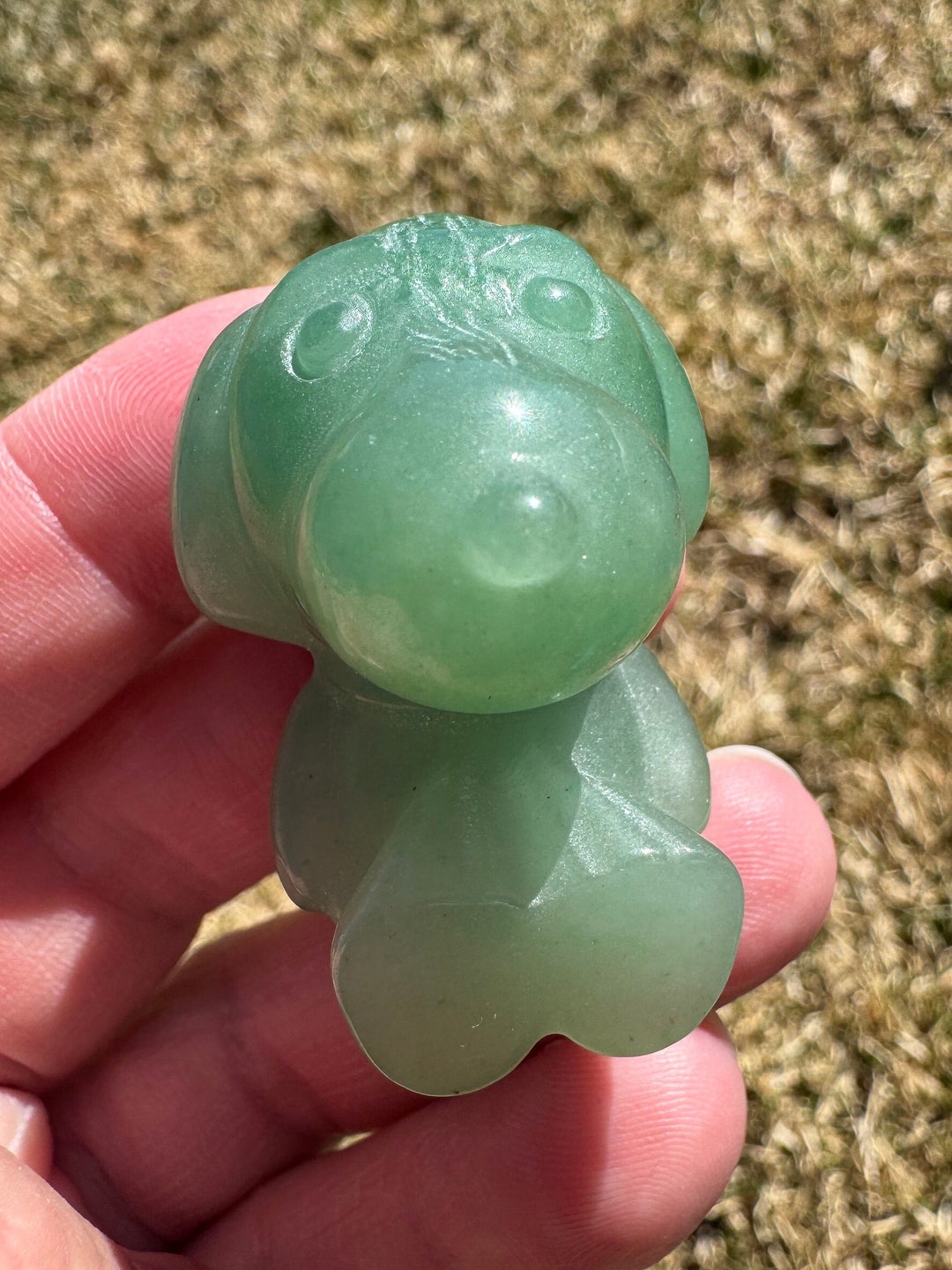 Green Aventurine Crystal Snoopy 1 1/2 - Etsy