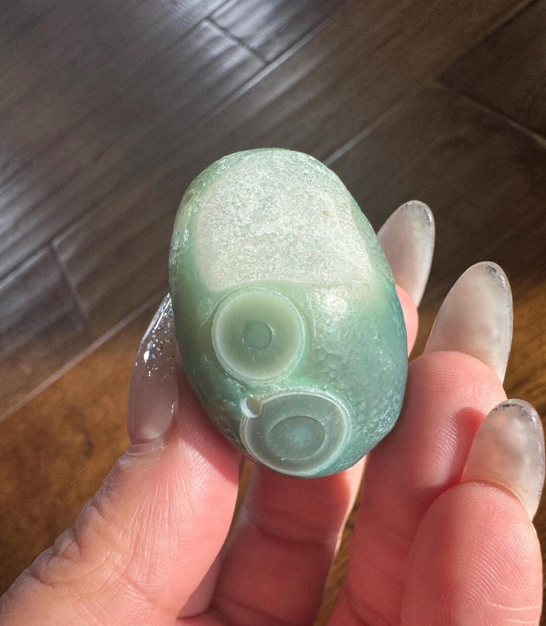 RARE Green Gobi Eye Agate (tumbled) - Etsy