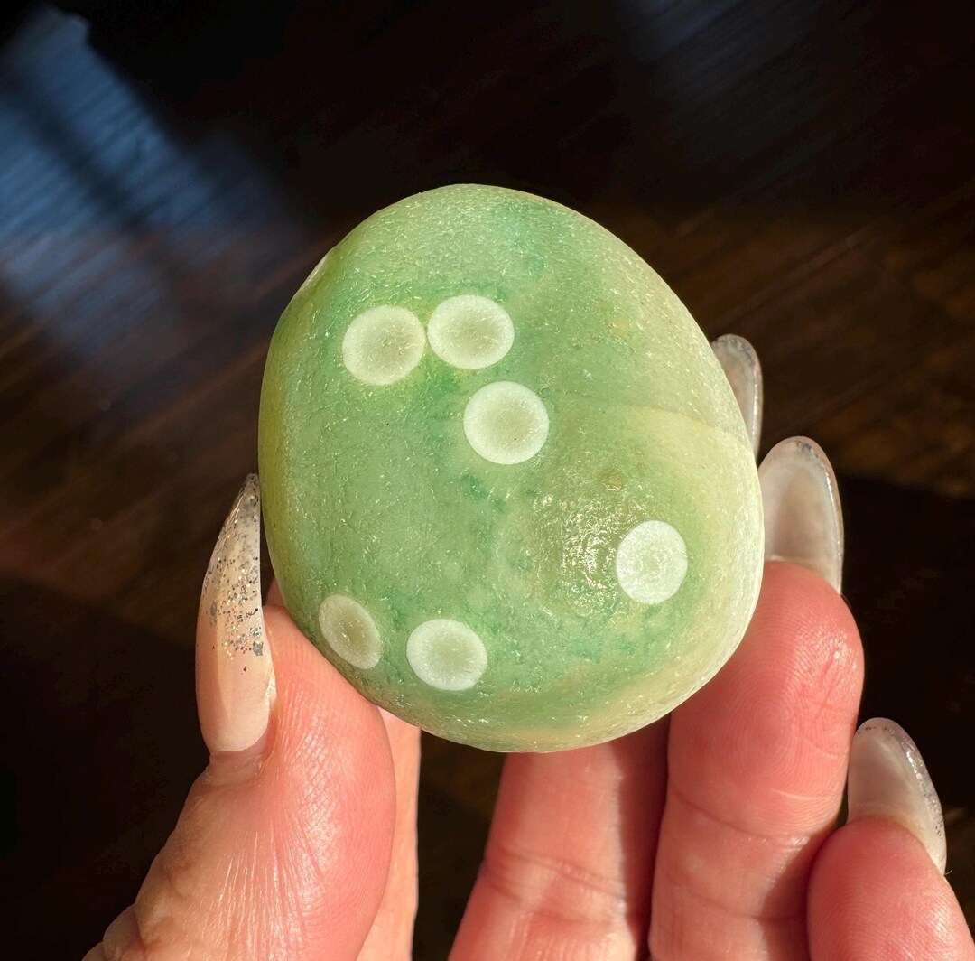 RARE Green Gobi Eye Agate (tumbled) - Etsy
