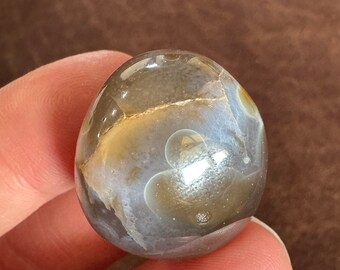 RARE Blue Gobi Eye Agate 1 - Etsy