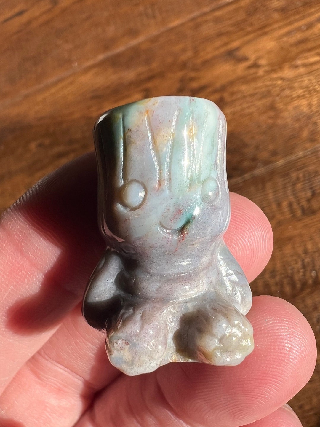 Ocean Jasper Crystal Baby Groot 1 1/8 - Etsy
