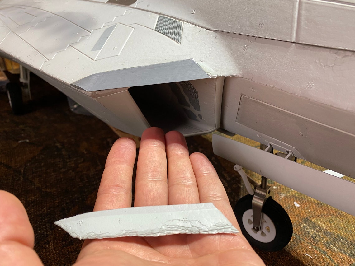 Upper Intake Freewing F-22 - Etsy