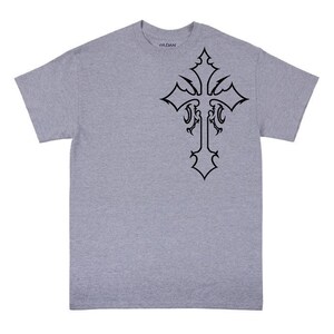Grunge | Punk | Cross T-shirt - Etsy