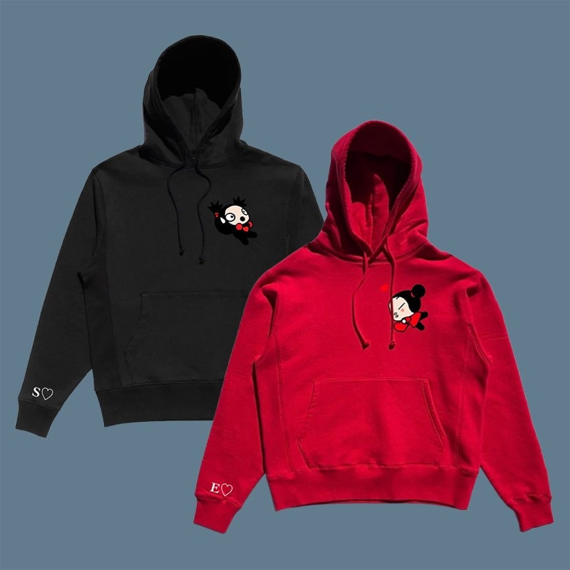 Pucca & Garu | Matching Couple Hoodies - Etsy