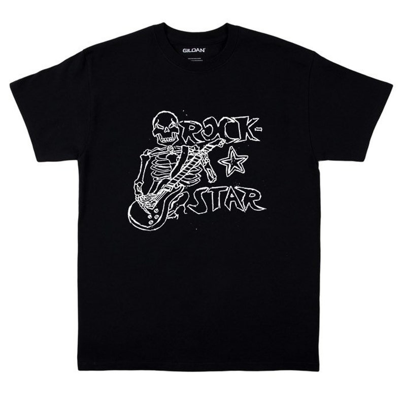 Graphic | Streetwear | Punk Style | Rockstar T-shirt - Etsy