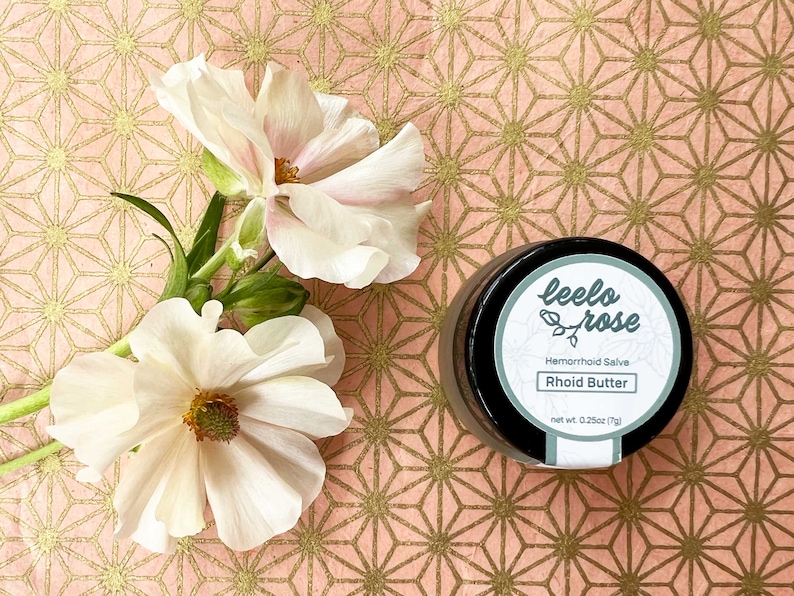 Natural Hemorrhoid Butter | Hemorrhoid Cream | Organic Ingredients ...
