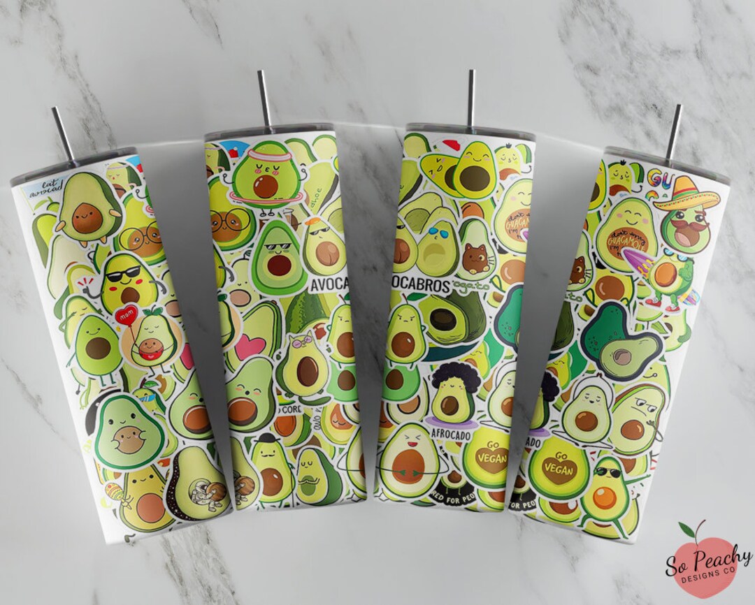 Avocado Tumbler, Avocado Lover Tumbler, Avocado Cup, Avocabro Tumbler ...