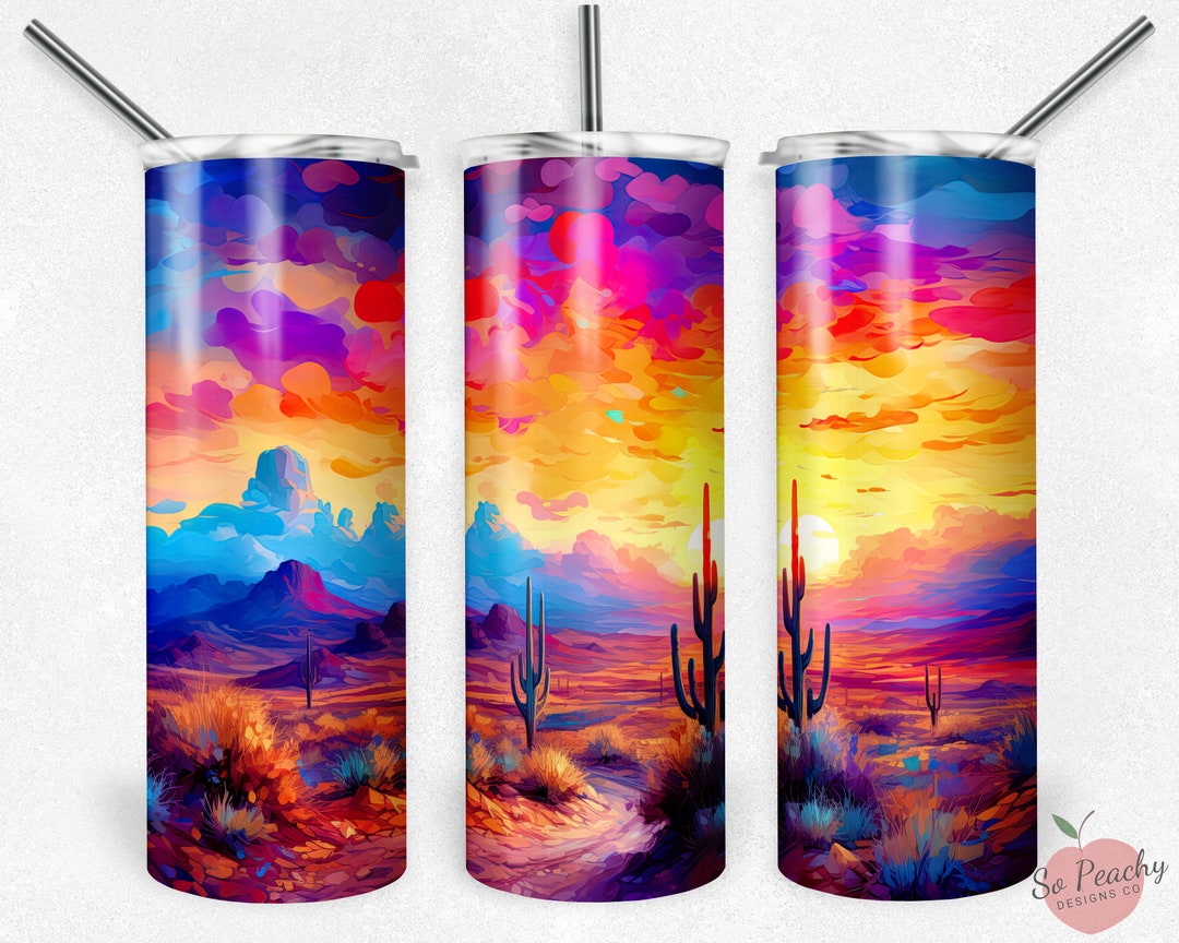 Desert Tumbler, Arizona Desert Tumbler, Sunset Tumbler, New Mexico ...