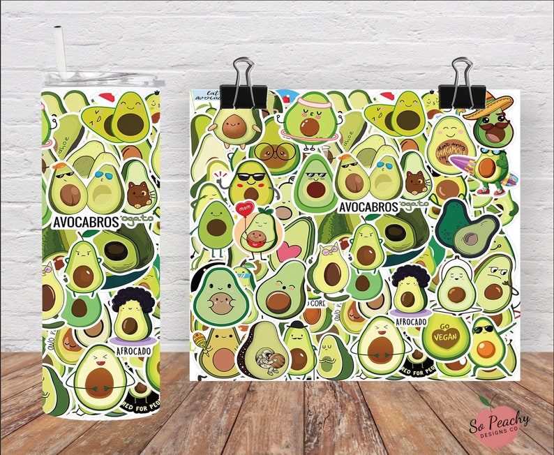 Avocado Tumbler Avocado Lover Tumbler Avocado Cup Avocabro - Etsy