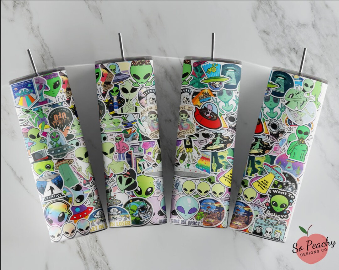 Alien Tumbler, Martian Tumbler, Extraterrestrial Tumbler, UFO Tumbler ...