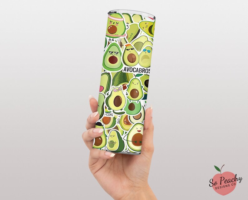 Avocado Tumbler Avocado Lover Tumbler Avocado Cup Avocabro - Etsy