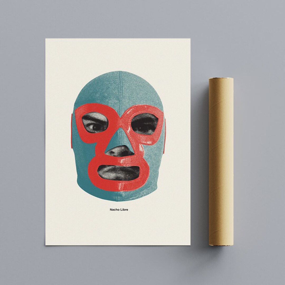 Nacho Libre Poster Nacho Libre Prints Retro Film Art Prints - Etsy