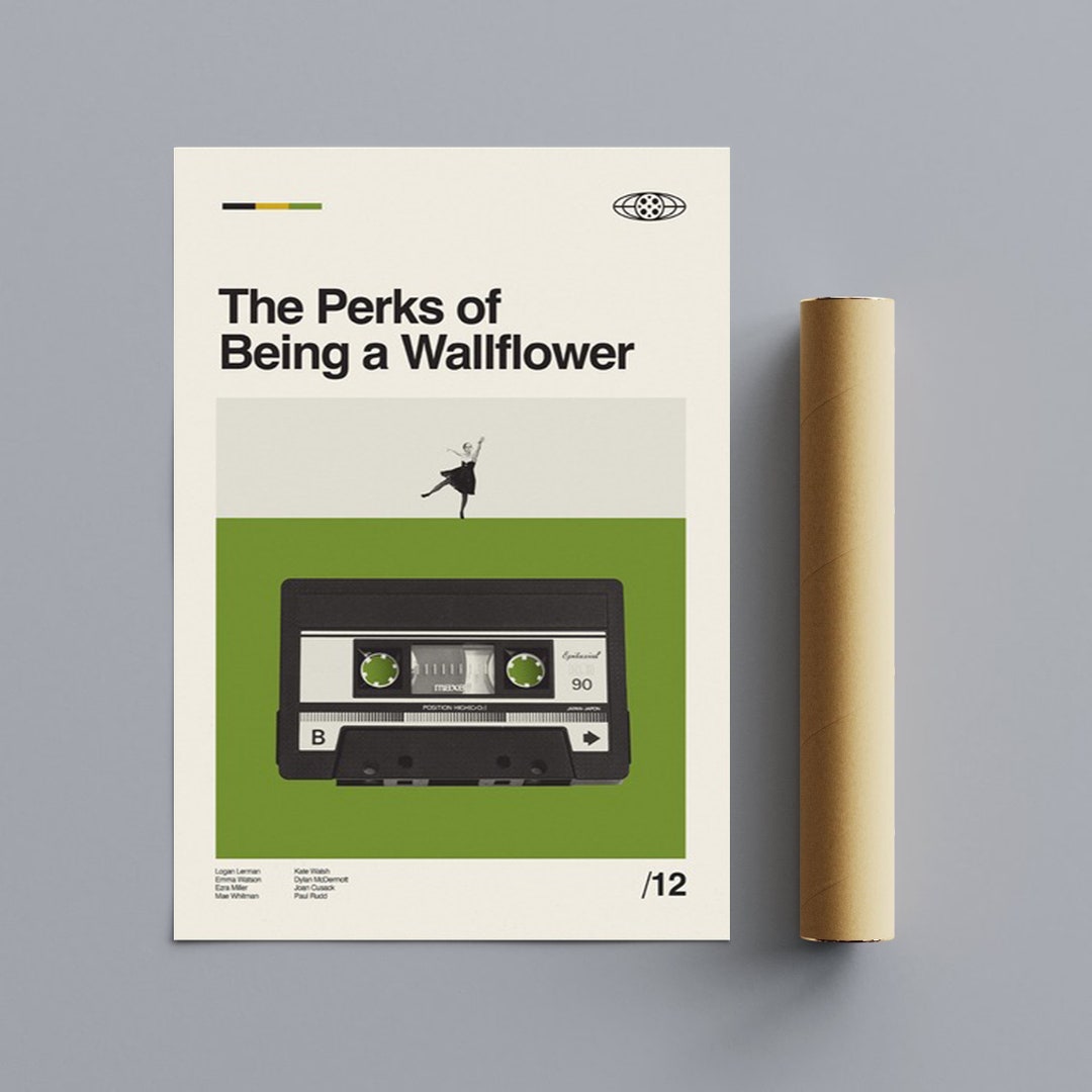 The Perks of Being a Wallflower Poster Retro Film Art Prints - Etsy