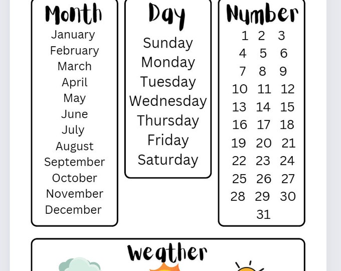 Pre K Daily Worksheet Packet - Etsy