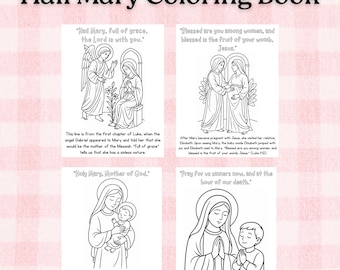 Ten Commandments Book | Christian/catholic Printable for Kids | Digital ...