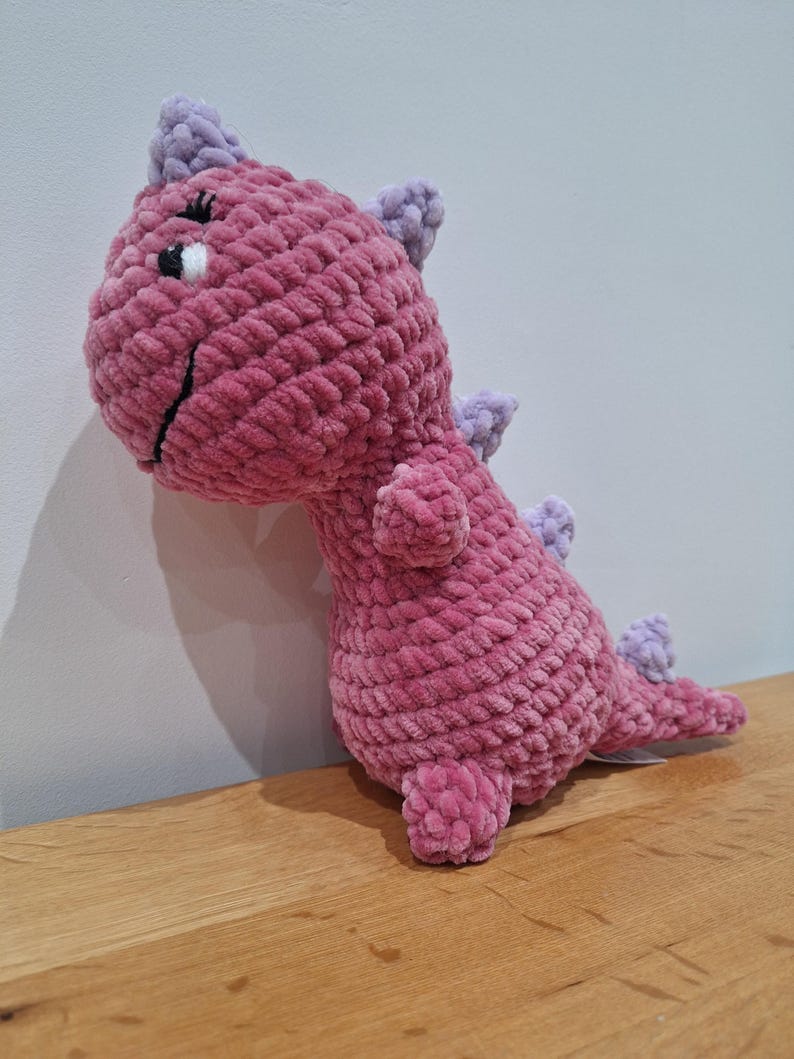 T-rex, Tyrannosaurus Rex, Handmade Crochet Plushie, UKCA Toy, Made to ...