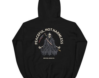 Peaceful Not Harmless - Etsy