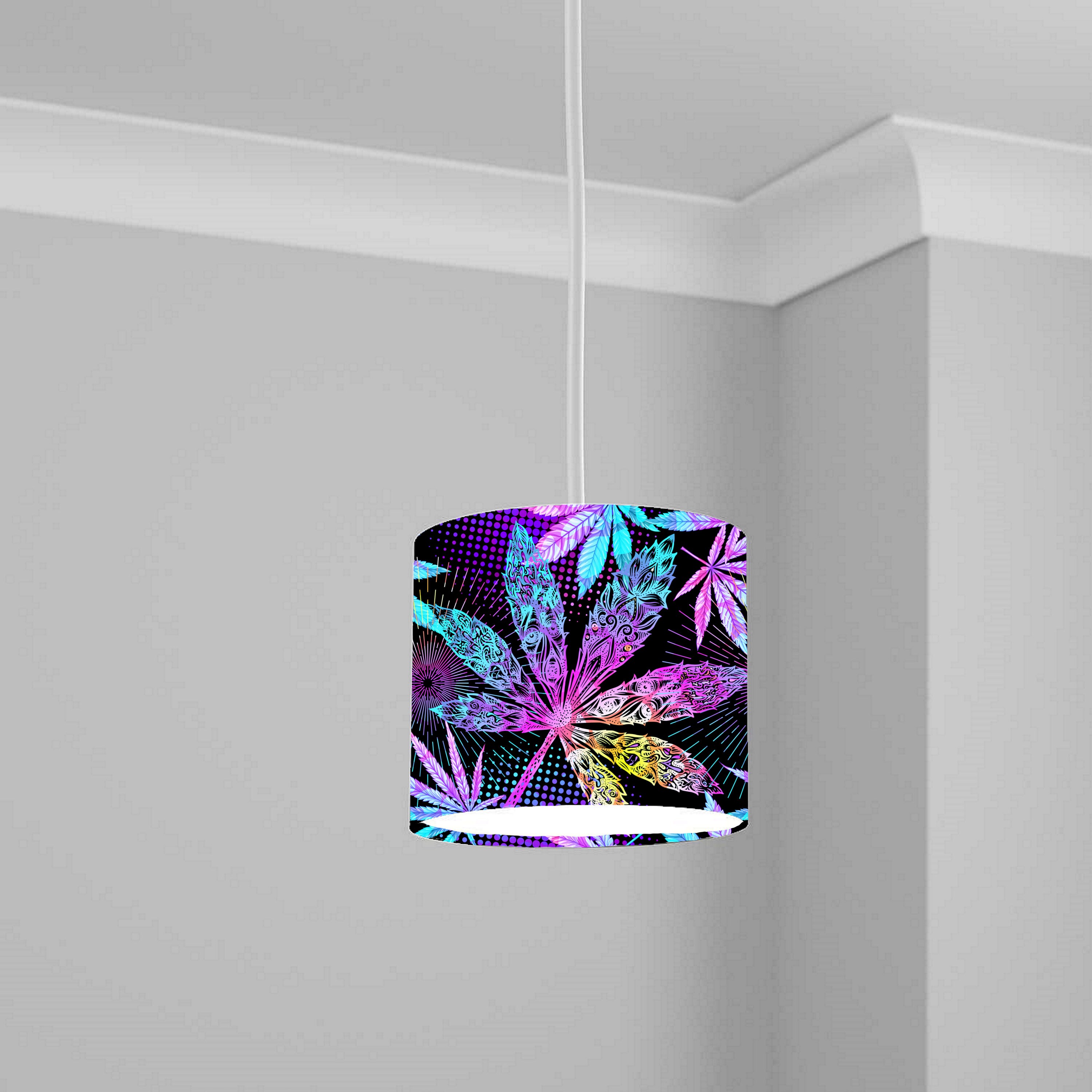 Cannabis Lampshade Weed Light Shade Lightshade Ganja Marijuana - Etsy