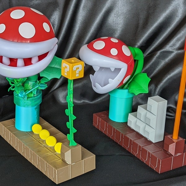 Realistic Super Mario Piranha Plant - Etsy