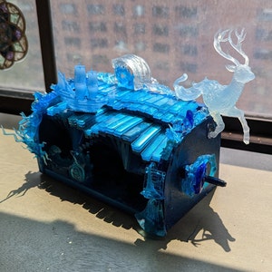 Ghost Ship at Sea Automaton Ornate Ocean / Boat Simulation Wave Maker ...