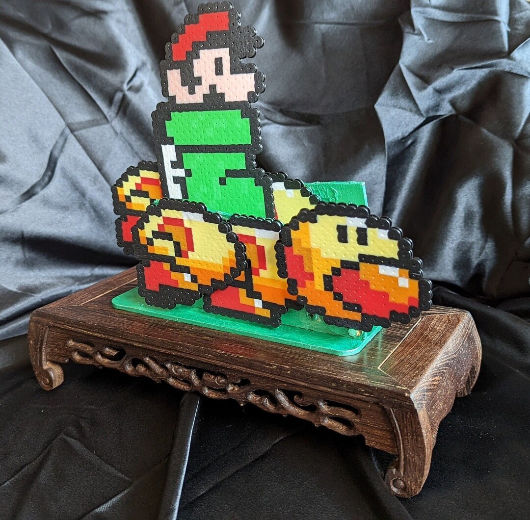Boot Mario Riding Wiggler Automaton Mario Caterpillar Goomba's Shoe ...